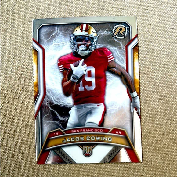Topps | Other | Jacob Cowing 225 Topps Resurgence San Francisco 49ers ...